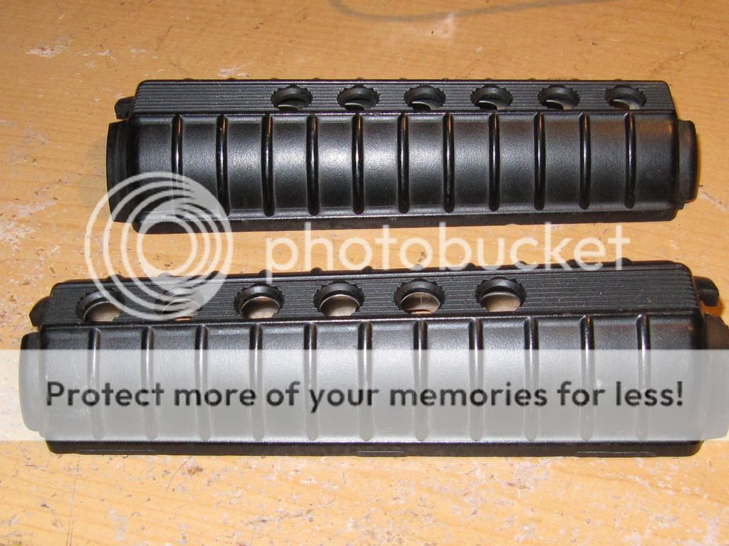 COLT Carbine Skinny Hand guards and GI contract HG M4 hand guards ...